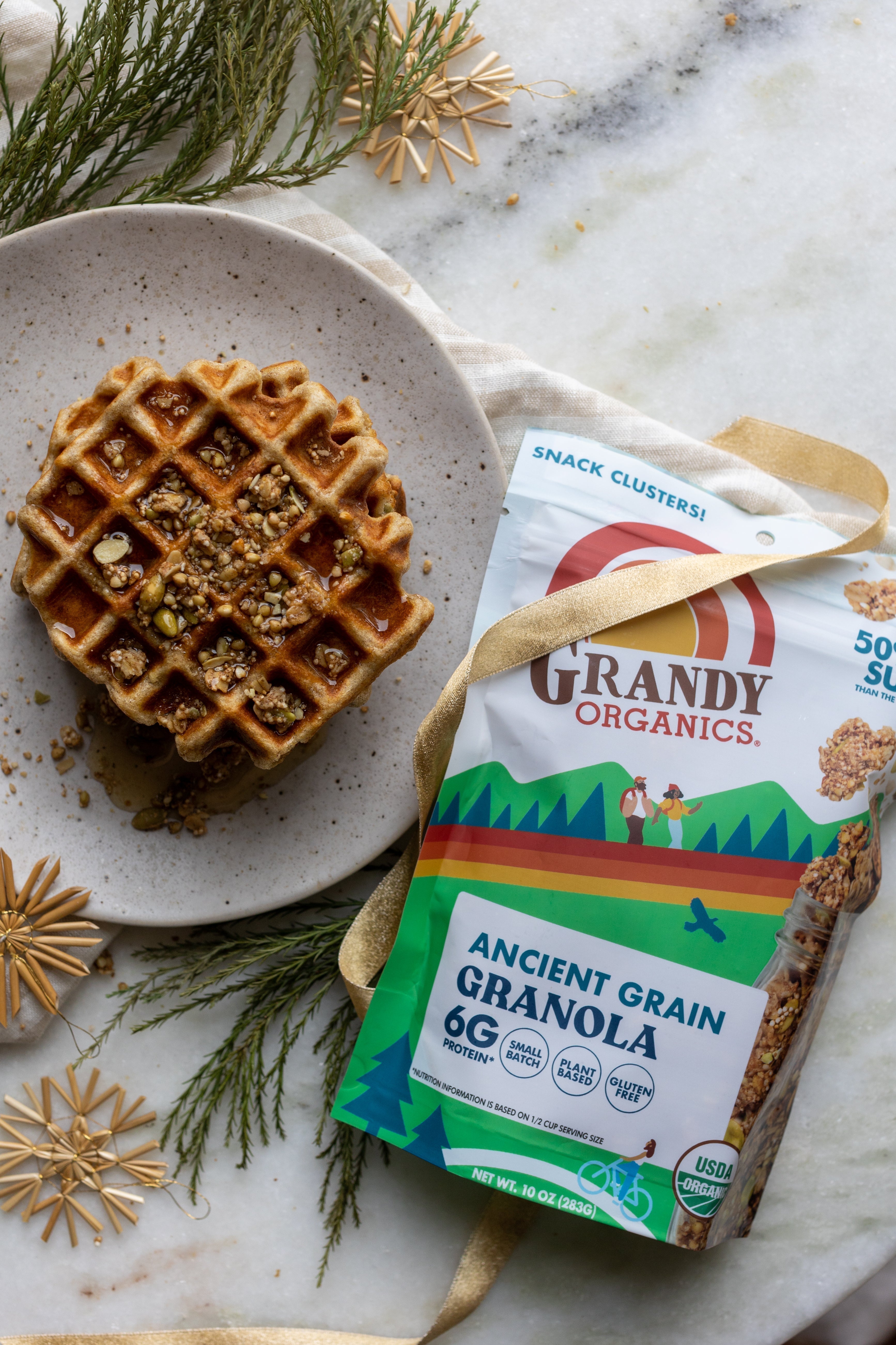 Ancient Grain Chai Waffles – Grandy Organics